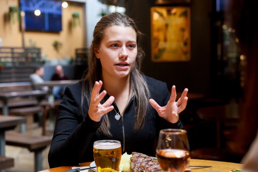 Ornella featured in the Sydney Morning Herald's 'Lunch With' Section ...